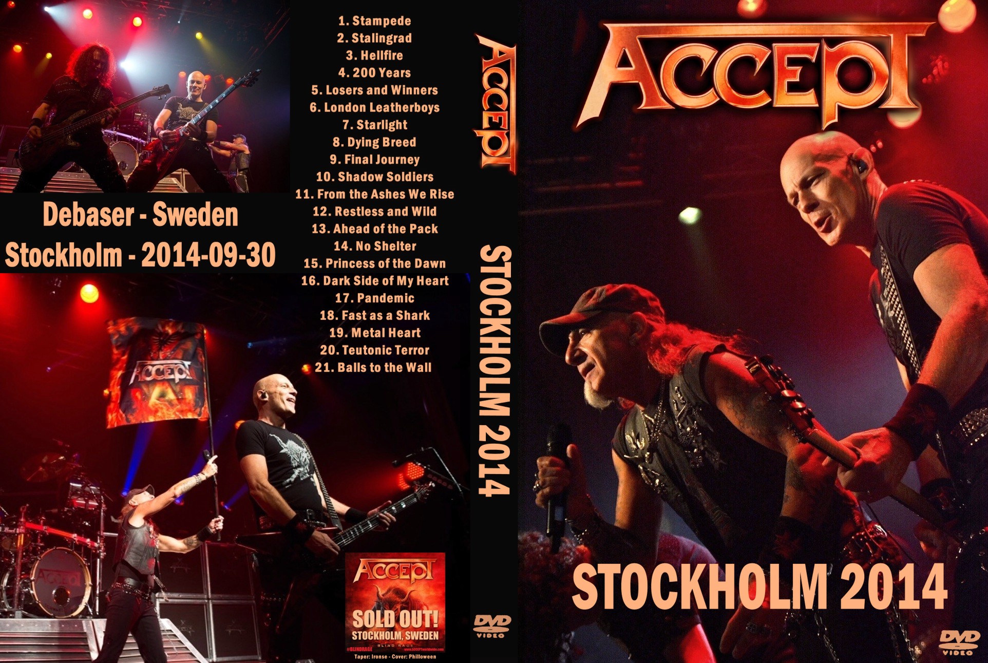 chmetal bootlegs .:. Video Recordings (Powered by MyHobbySite)