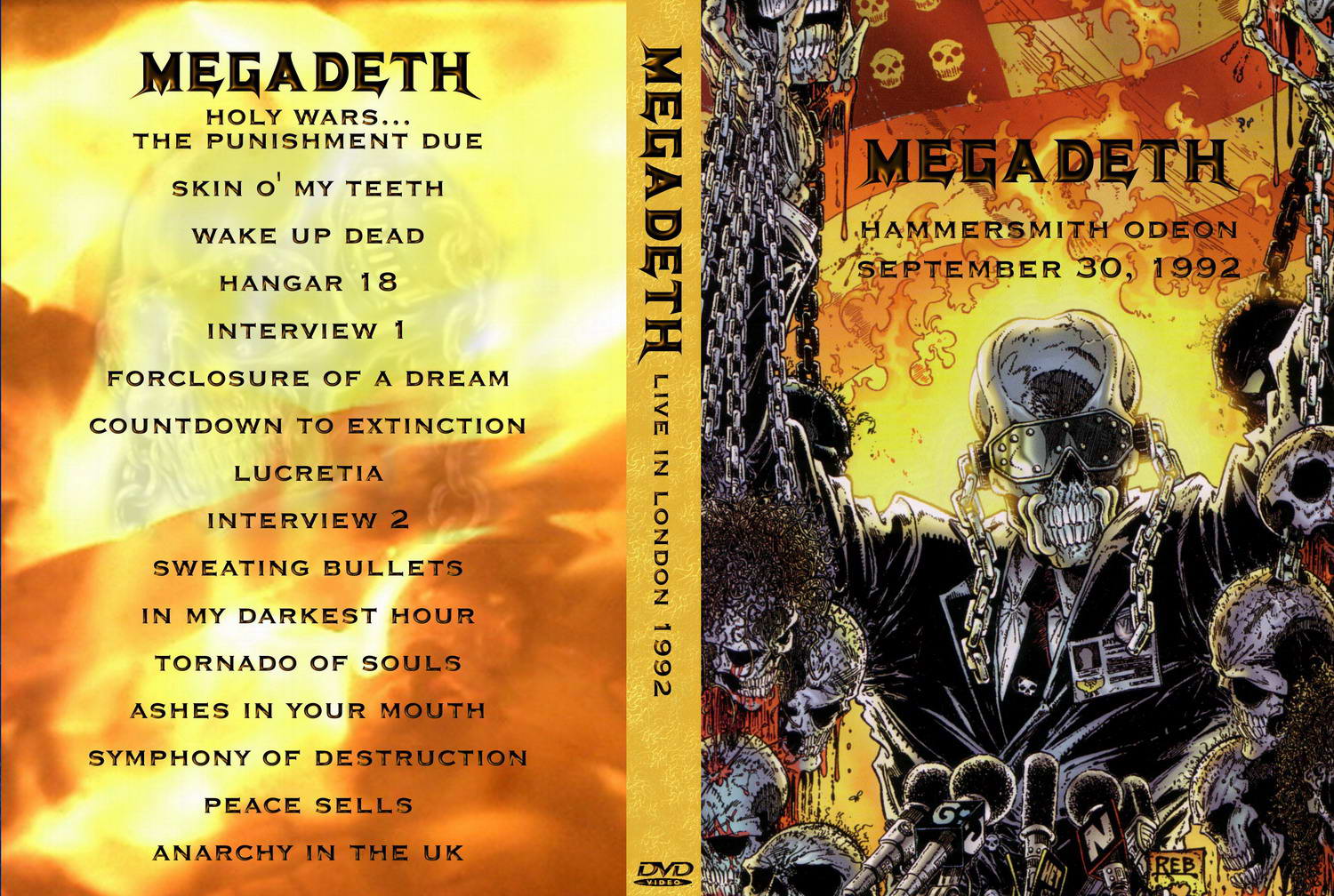 chmetal bootlegs .:. Video Recordings (Powered by MyHobbySite)