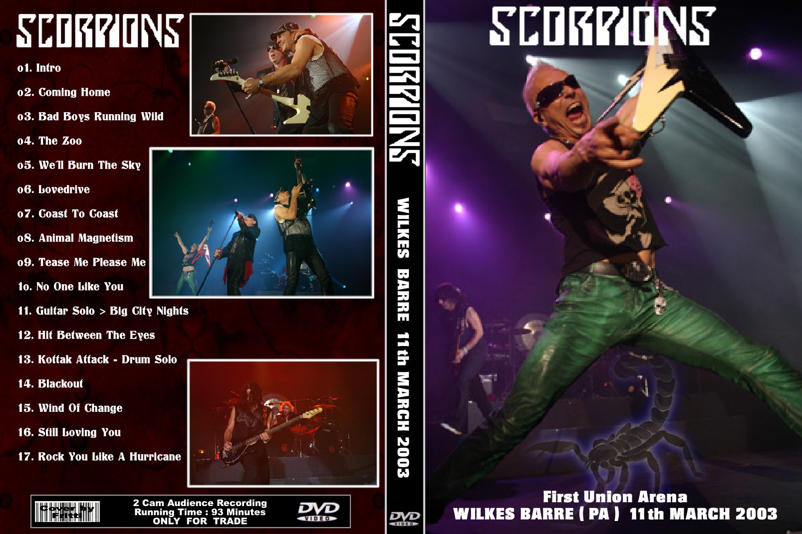 chmetal bootlegs .:. Video Recordings (Powered by MyHobbySite)