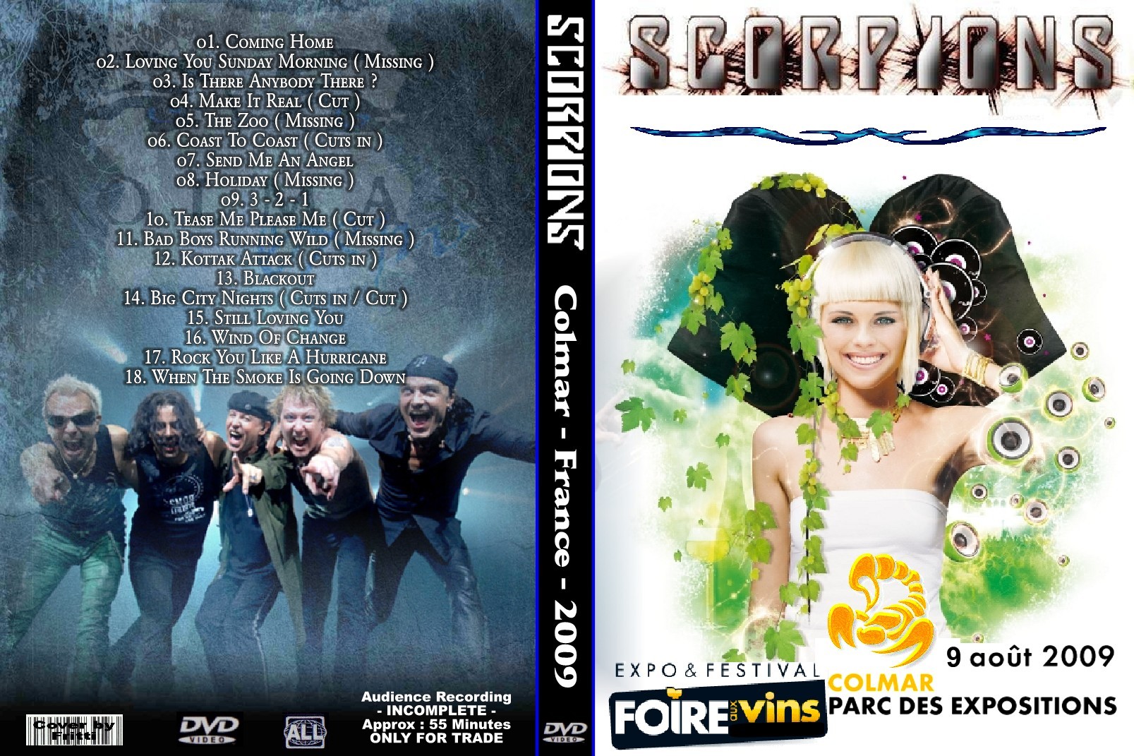 chmetal bootlegs .:. Video Recordings (Powered by MyHobbySite)